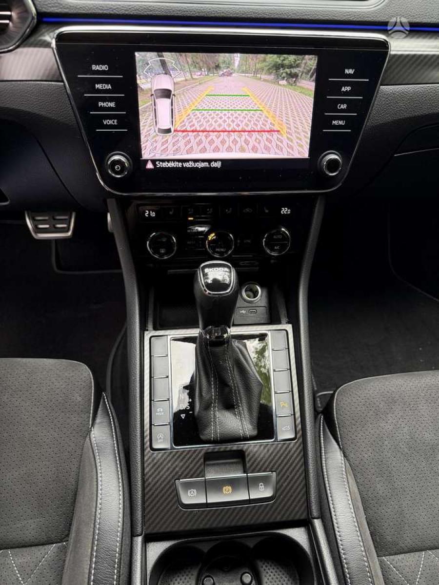 Balts Skoda SuperB 2023 Viļņa, ar dzinēja tilpumu 1.97 L un nobraukumu 274 tūkst. km par 17700 €, foto 16 vietnē AUTOMOTO.COM.LV