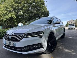 Balts Skoda SuperB 2023 Tauragė, ar dzinēja tilpumu 1.97 L un nobraukumu 298 tūkst. km par 16800 €, foto  vietnē AUTOMOTO.COM.LV