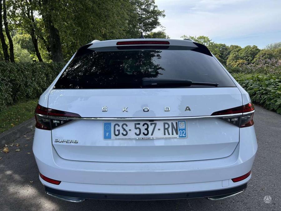 Balts Skoda SuperB 2023 Tauragė, ar dzinēja tilpumu 1.97 L un nobraukumu 298 tūkst. km par 16800 €, foto 9 vietnē AUTOMOTO.COM.LV