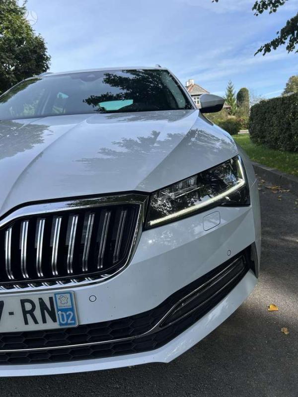 White Skoda SuperB 2023 in Taurage, with an engine capacity of 1.97 L and mileage of 298 thousand km for 16800 €, photo 11 on AUTOMOTO.COM.LV