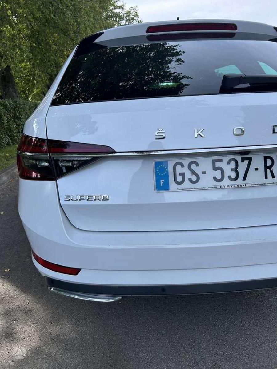 Balts Skoda SuperB 2023 Tauragė, ar dzinēja tilpumu 1.97 L un nobraukumu 298 tūkst. km par 16800 €, foto 12 vietnē AUTOMOTO.COM.LV