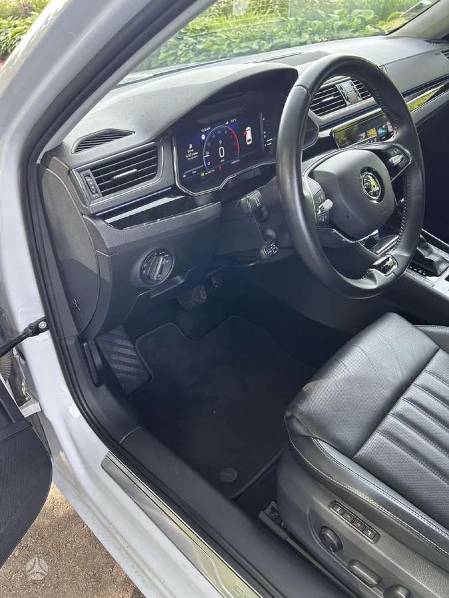 Balts Skoda SuperB 2023 Tauragė, ar dzinēja tilpumu 1.97 L un nobraukumu 298 tūkst. km par 16800 €, foto 15 vietnē AUTOMOTO.COM.LV