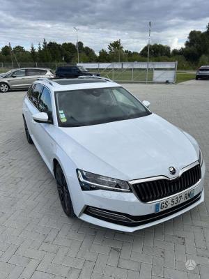 White Skoda SuperB 2023 in Taurage, with an engine capacity of 1.97 L and mileage of 274 thousand km for 16800 €, photo 6 on AUTOMOTO.COM.LV