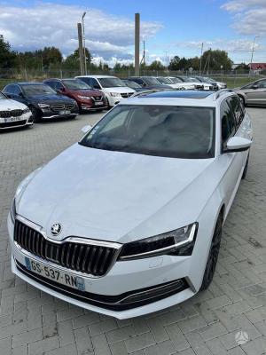 White Skoda SuperB 2023 in Taurage, with an engine capacity of 1.97 L and mileage of 274 thousand km for 16800 €, photo 7 on AUTOMOTO.COM.LV