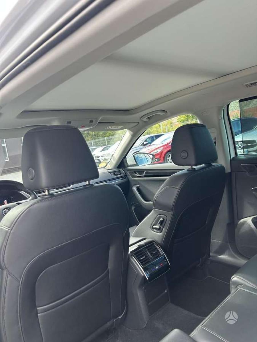 White Skoda SuperB 2023 in Taurage, with an engine capacity of 1.97 L and mileage of 274 thousand km for 16800 €, photo 24 on AUTOMOTO.COM.LV