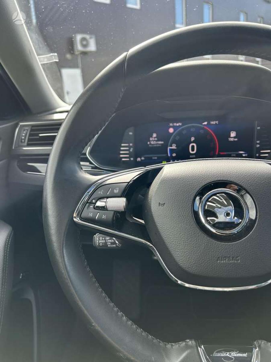 White Skoda SuperB 2023 in Taurage, with an engine capacity of 1.97 L and mileage of 274 thousand km for 16800 €, photo 32 on AUTOMOTO.COM.LV