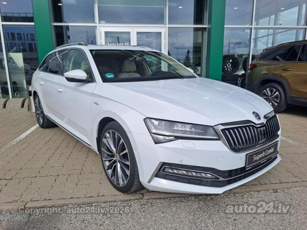 Balts Skoda SuperB 2023 Tartu, ar dzinēja tilpumu 2.00 L un nobraukumu 191 tūkst. km par 24900 €, foto  vietnē AUTOMOTO.COM.LV