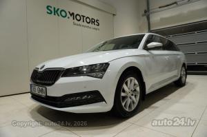 Balts Skoda SuperB 2024 Tallina, ar dzinēja tilpumu 1.50 L un nobraukumu 33 tūkst. km par 27500 €, foto  vietnē AUTOMOTO.COM.LV