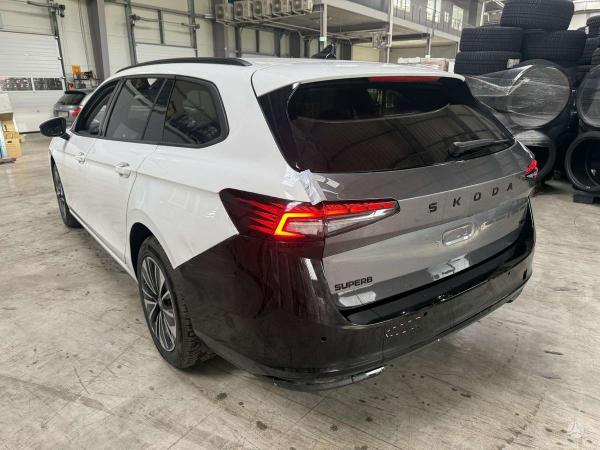 Balts Skoda SuperB 2026 Viļņa, ar dzinēja tilpumu 1.97 L un nobraukumu 1 tūkst. km par 18900 €, foto 7 vietnē AUTOMOTO.COM.LV