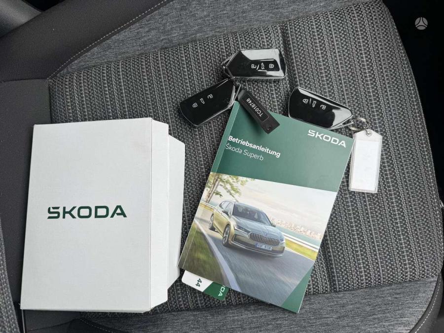 Balts Skoda SuperB 2026 Alīta, ar dzinēja tilpumu 1.97 L un nobraukumu 1 tūkst. km par 19900 €, foto 13 vietnē AUTOMOTO.COM.LV
