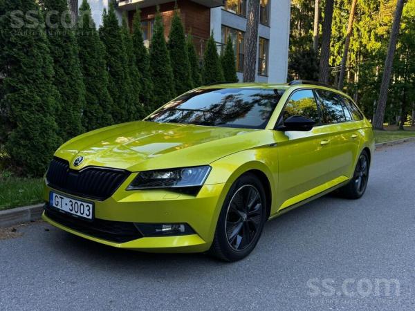 Yellow Skoda SuperB 2019 in Riga, with an engine capacity of 1.50 L and mileage of 90 thousand km for 16900 €, photo 1 on AUTOMOTO.COM.LV