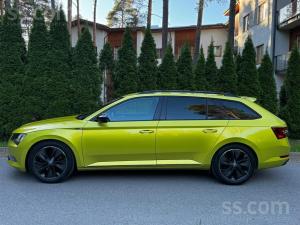 Yellow Skoda SuperB 2019 in Riga, with an engine capacity of 1.50 L and mileage of 90 thousand km for 16900 €, photo 3 on AUTOMOTO.COM.LV