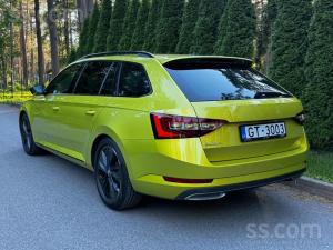 Yellow Skoda SuperB 2019 in Riga, with an engine capacity of 1.50 L and mileage of 90 thousand km for 16900 €, photo 4 on AUTOMOTO.COM.LV