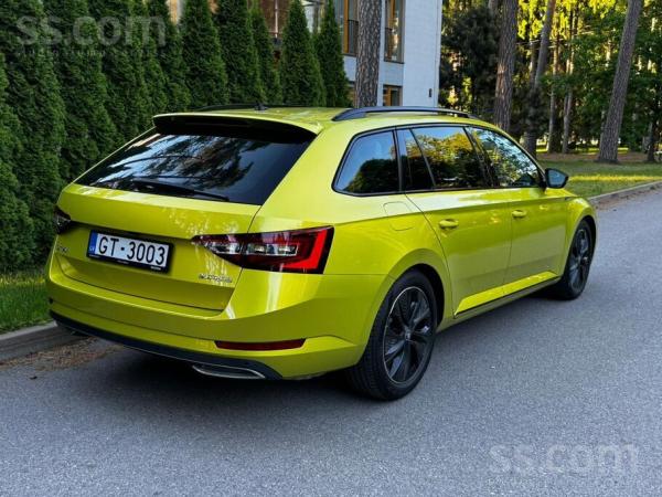 Yellow Skoda SuperB 2019 in Riga, with an engine capacity of 1.50 L and mileage of 90 thousand km for 16900 €, photo 5 on AUTOMOTO.COM.LV