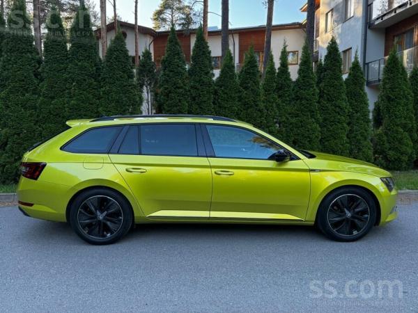 Yellow Skoda SuperB 2019 in Riga, with an engine capacity of 1.50 L and mileage of 90 thousand km for 16900 €, photo 6 on AUTOMOTO.COM.LV