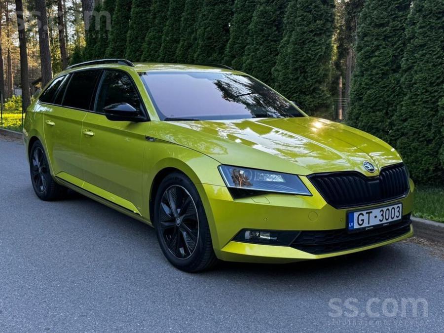 Yellow Skoda SuperB 2019 in Riga, with an engine capacity of 1.50 L and mileage of 90 thousand km for 16900 €, photo 8 on AUTOMOTO.COM.LV