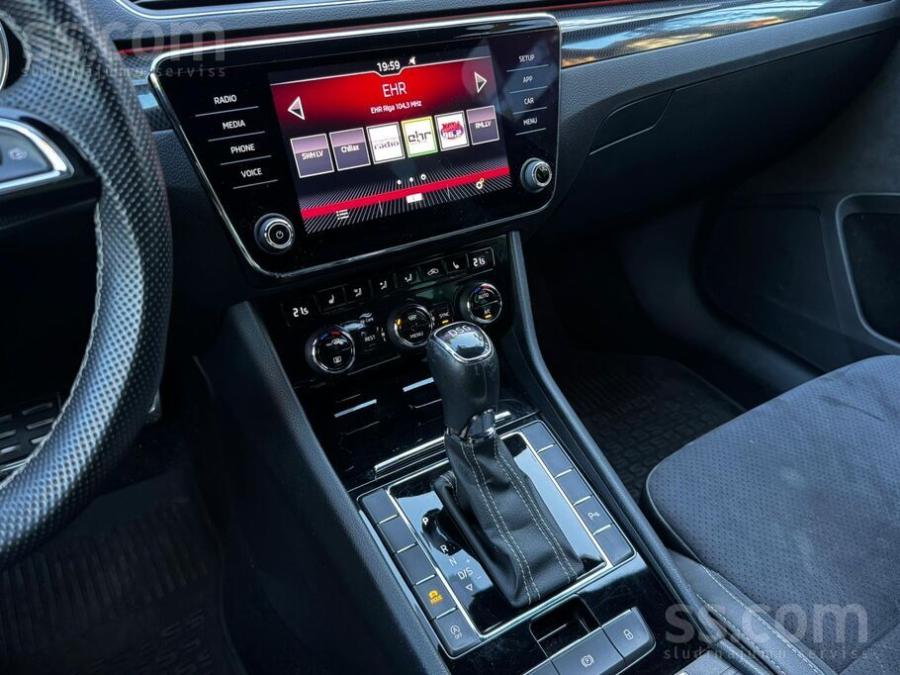 Yellow Skoda SuperB 2019 in Riga, with an engine capacity of 1.50 L and mileage of 90 thousand km for 16900 €, photo 17 on AUTOMOTO.COM.LV