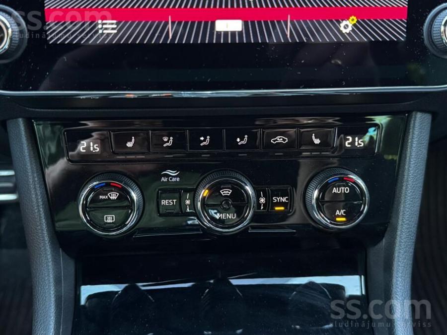 Yellow Skoda SuperB 2019 in Riga, with an engine capacity of 1.50 L and mileage of 90 thousand km for 16900 €, photo 18 on AUTOMOTO.COM.LV