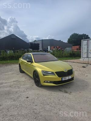 Dzeltens Skoda SuperB 2019 Rīga, ar dzinēja tilpumu 1.50 L un nobraukumu 146 tūkst. km par 18500 €, foto  vietnē AUTOMOTO.COM.LV
