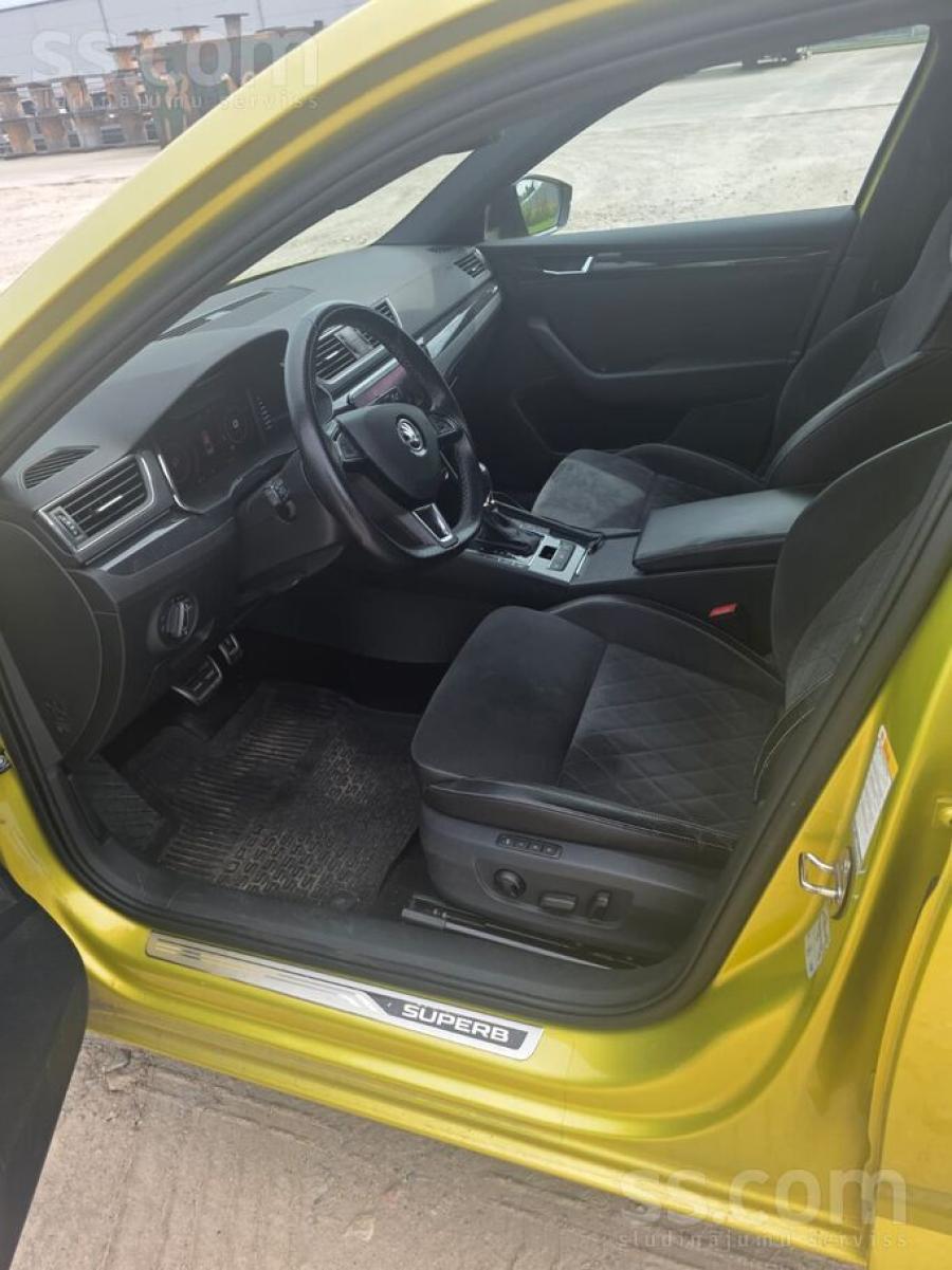 Dzeltens Skoda SuperB 2019 Rīga, ar dzinēja tilpumu 1.50 L un nobraukumu 146 tūkst. km par 18500 €, foto 7 vietnē AUTOMOTO.COM.LV