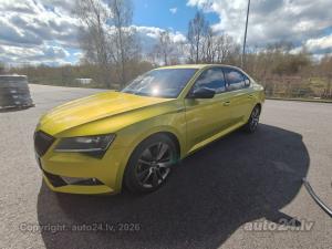 Yellow Skoda SuperB 2018 in Tallinn, with an engine capacity of 1.80 L and mileage of 191 thousand km for 16500 €, photo  on AUTOMOTO.COM.LV