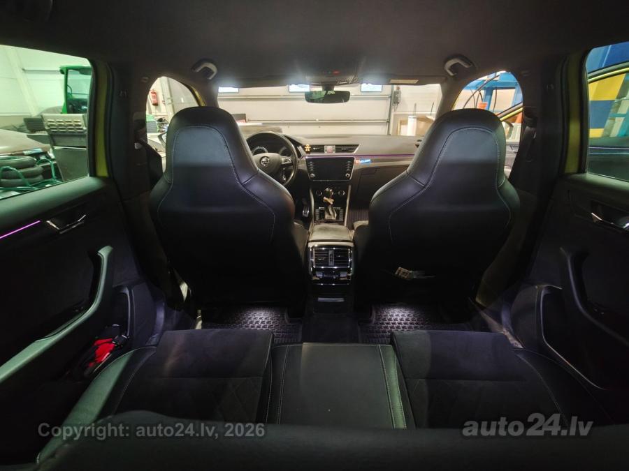 Yellow Skoda SuperB 2018 in Tallinn, with an engine capacity of 1.80 L and mileage of 191 thousand km for 16500 €, photo 6 on AUTOMOTO.COM.LV
