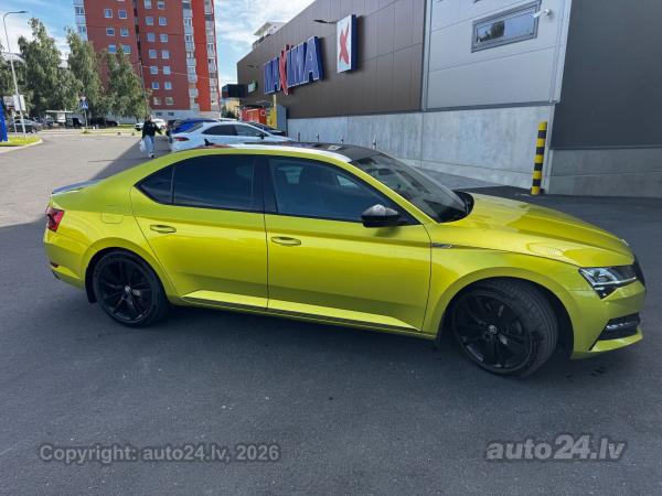 Yellow Skoda SuperB 2020 in Tallinn, with an engine capacity of 1.50 L and mileage of 102 thousand km for 23900 €, photo 5 on AUTOMOTO.COM.LV
