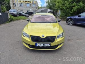Yellow Skoda SuperB 2019 in Riga, with an engine capacity of 1.50 L and mileage of 91 thousand km for 19190 €, photo 4 on AUTOMOTO.COM.LV