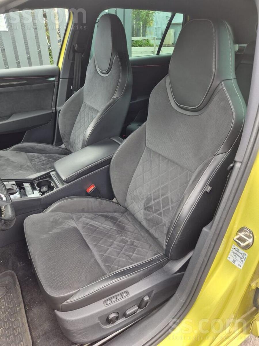 Yellow Skoda SuperB 2019 in Riga, with an engine capacity of 1.50 L and mileage of 91 thousand km for 19190 €, photo 14 on AUTOMOTO.COM.LV