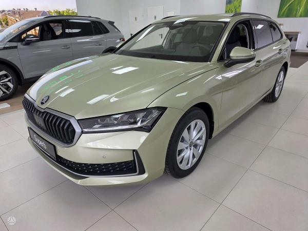 Dzeltens Skoda SuperB 2026 Šauļi, ar dzinēja tilpumu 1.50 L un nobraukumu 0 tūkst. km par 36300 €, foto 1 vietnē AUTOMOTO.COM.LV
