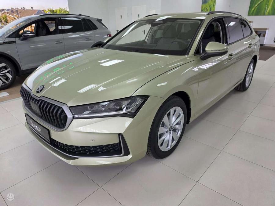 Dzeltens Skoda SuperB 2026 Šauļi, ar dzinēja tilpumu 1.50 L un nobraukumu 0 tūkst. km par 36300 €, foto 1 vietnē AUTOMOTO.COM.LV