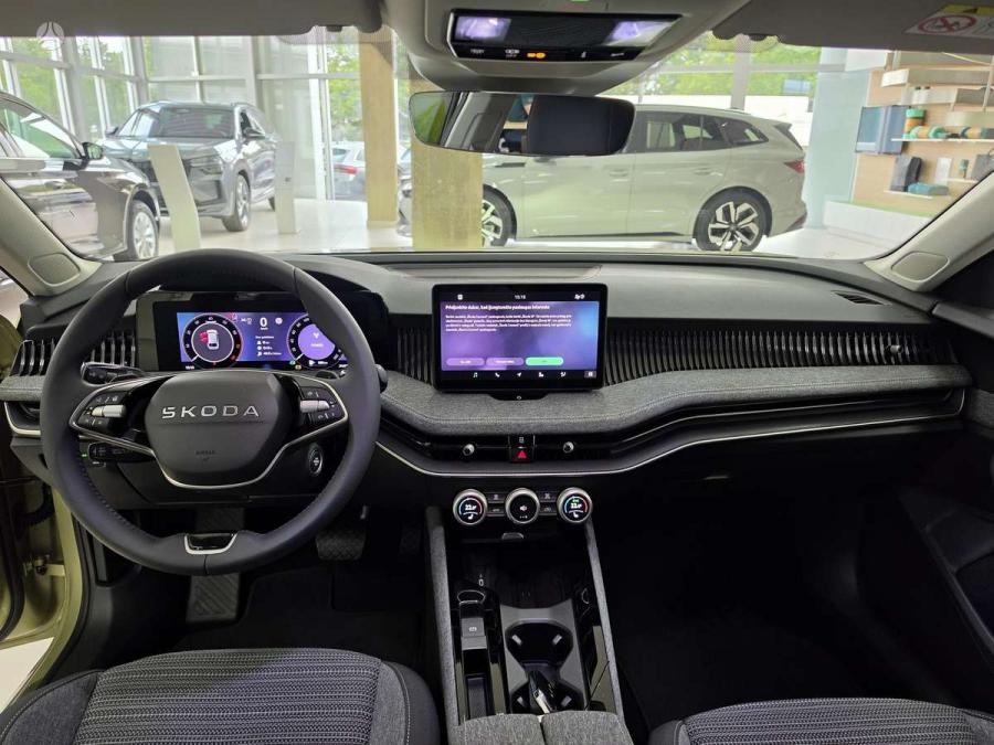 Dzeltens Skoda SuperB 2026 Šauļi, ar dzinēja tilpumu 1.50 L un nobraukumu 0 tūkst. km par 36300 €, foto 15 vietnē AUTOMOTO.COM.LV