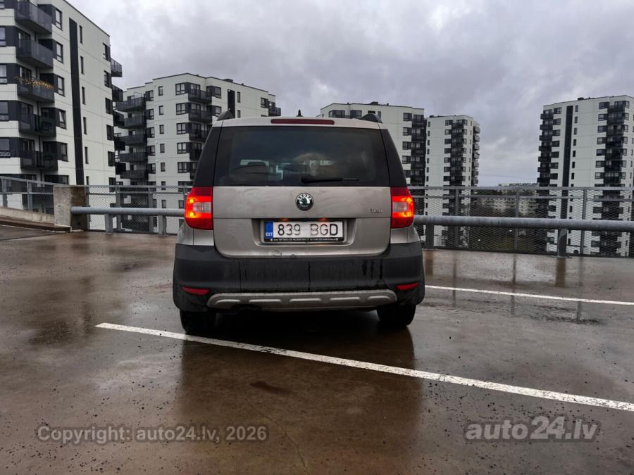 Beige Skoda Yeti 2012 in Tallinn, with an engine capacity of 1.20 L and mileage of 202 thousand km for 3000 €, photo 5 on AUTOMOTO.COM.LV