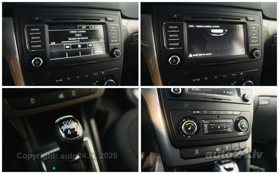 Beige Skoda Yeti 2014 in Tallinn, with an engine capacity of 2.00 L and mileage of 243 thousand km for 9799 €, photo 19 on AUTOMOTO.COM.LV