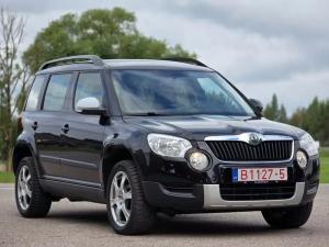 Black Skoda Yeti 2010 in Grobiņa, with an engine capacity of 2.00 L and mileage of 209 thousand km for 5200 €, photo 4 on AUTOMOTO.COM.LV