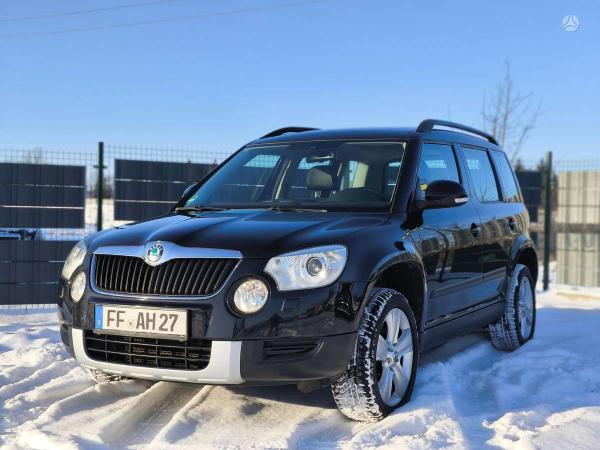 Melns Skoda Yeti 2012 Vilkaviškis, ar dzinēja tilpumu 1.97 L un nobraukumu 264 tūkst. km par 6500 €, foto 1 vietnē AUTOMOTO.COM.LV