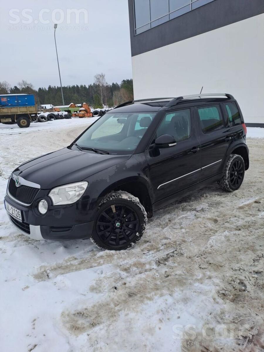 Melns Skoda Yeti 2012 Rīga, ar dzinēja tilpumu 1.20 L un nobraukumu 159 tūkst. km par 2100 €, foto 1 vietnē AUTOMOTO.COM.LV