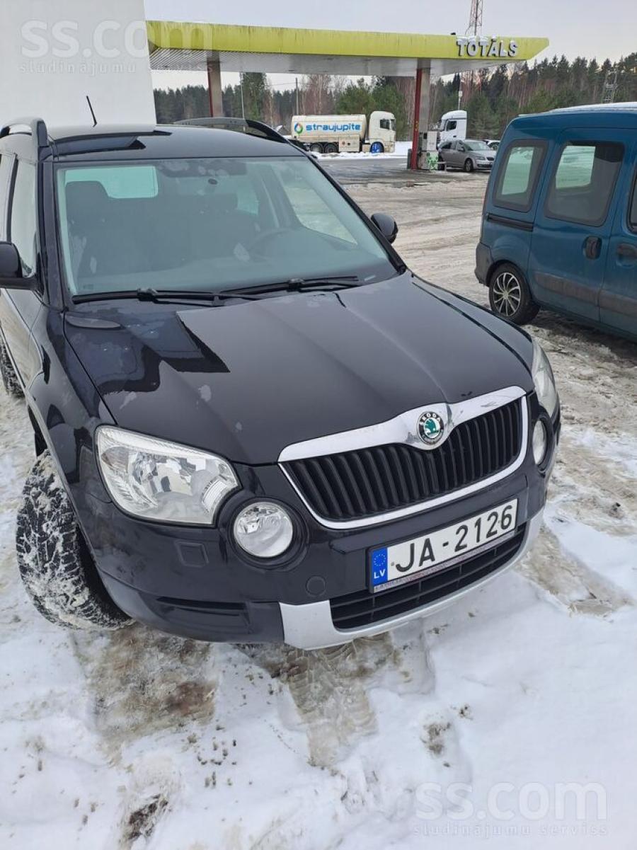 Melns Skoda Yeti 2012 Rīga, ar dzinēja tilpumu 1.20 L un nobraukumu 159 tūkst. km par 2100 €, foto 2 vietnē AUTOMOTO.COM.LV