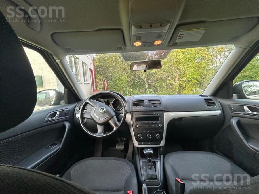 Black Skoda Yeti 2012 in Kraslava, with an engine capacity of 1.80 L and mileage of 144 thousand km for 5700 €, photo 9 on AUTOMOTO.COM.LV