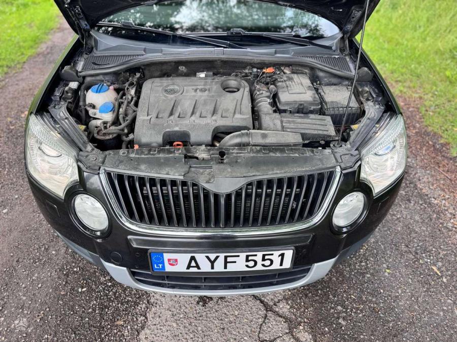 Melns Skoda Yeti 2013 Elektrėnai, ar dzinēja tilpumu 1.97 L un nobraukumu 350 tūkst. km par 2990 €, foto 17 vietnē AUTOMOTO.COM.LV