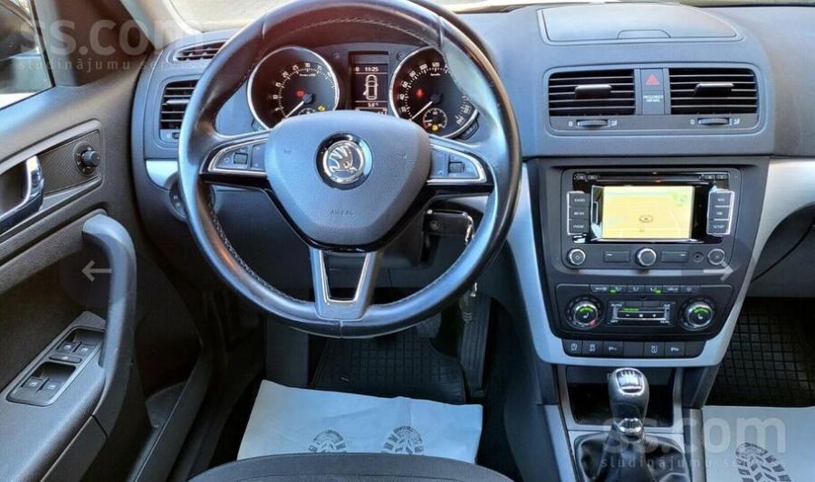 Melns Skoda Yeti 2014 Rīga, ar dzinēja tilpumu 1.60 L un nobraukumu 201 tūkst. km par 6850 €, foto 9 vietnē AUTOMOTO.COM.LV