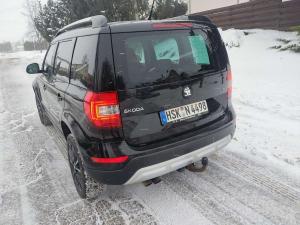 Black Skoda Yeti 2014 in Utena, with an engine capacity of 1.97 L and mileage of 210 thousand km for 7600 €, photo 14 on AUTOMOTO.COM.LV