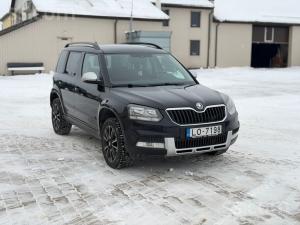 Black Skoda Yeti 2014 in Jelgava, with an engine capacity of 2.00 L and mileage of 314 thousand km for 6500 €, photo  on AUTOMOTO.COM.LV