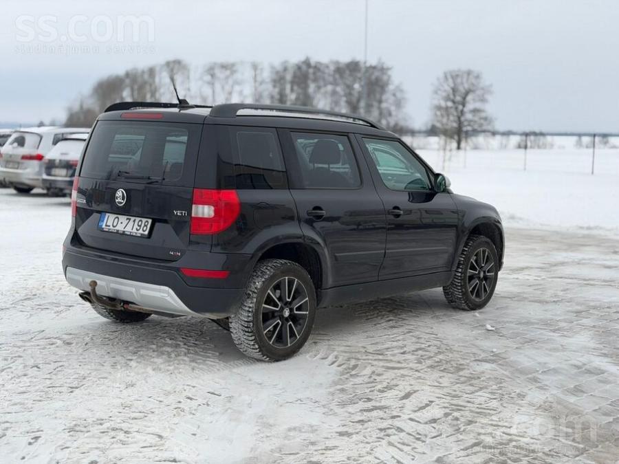 Melns Skoda Yeti 2014 Jelgava, ar dzinēja tilpumu 2.00 L un nobraukumu 314 tūkst. km par 6500 €, foto 3 vietnē AUTOMOTO.COM.LV