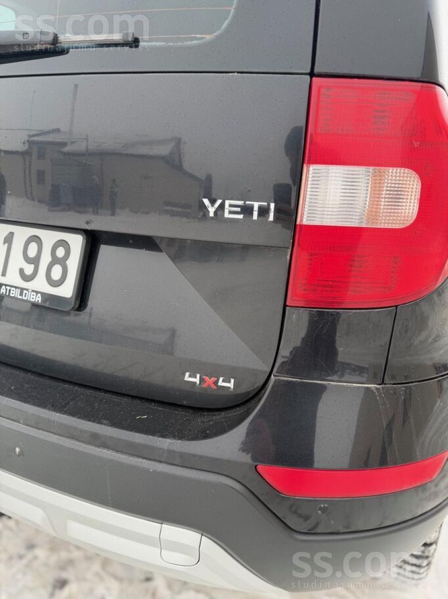 Melns Skoda Yeti 2014 Jelgava, ar dzinēja tilpumu 2.00 L un nobraukumu 314 tūkst. km par 6500 €, foto 12 vietnē AUTOMOTO.COM.LV