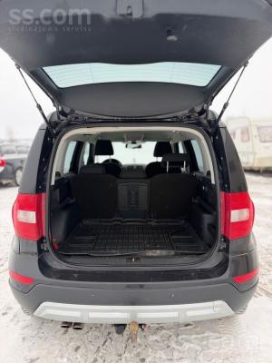Melns Skoda Yeti 2014 Jelgava, ar dzinēja tilpumu 2.00 L un nobraukumu 314 tūkst. km par 6500 €, foto 13 vietnē AUTOMOTO.COM.LV