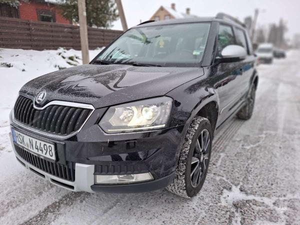 Melns Skoda Yeti 2014 Utena, ar dzinēja tilpumu 1.97 L un nobraukumu 211 tūkst. km par 7600 €, foto 1 vietnē AUTOMOTO.COM.LV