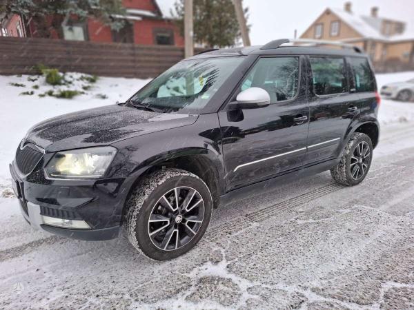 Black Skoda Yeti 2014 in Utena, with an engine capacity of 1.97 L and mileage of 210 thousand km for 7600 €, photo 2 on AUTOMOTO.COM.LV