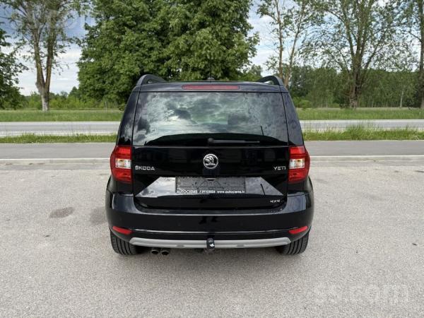Melns Skoda Yeti 2017 Ogre, ar dzinēja tilpumu 2.00 L un nobraukumu 283 tūkst. km par 10999 €, foto 5 vietnē AUTOMOTO.COM.LV