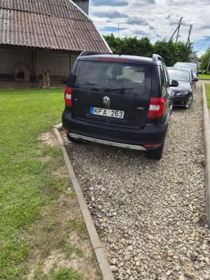 Melns Skoda Yeti 2010 Kaišiadorys, ar dzinēja tilpumu 1.90 L un nobraukumu 332 tūkst. km par 1700 €, foto 13 vietnē AUTOMOTO.COM.LV